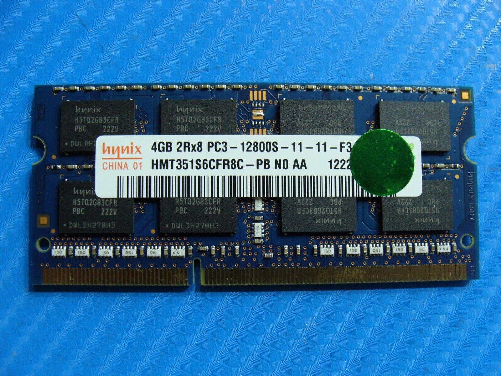 MacBook Pro A1278 So-Dimm SK Hynix 4GB 2Rx8 Memory RAM HMT351S6CFR8C-PB