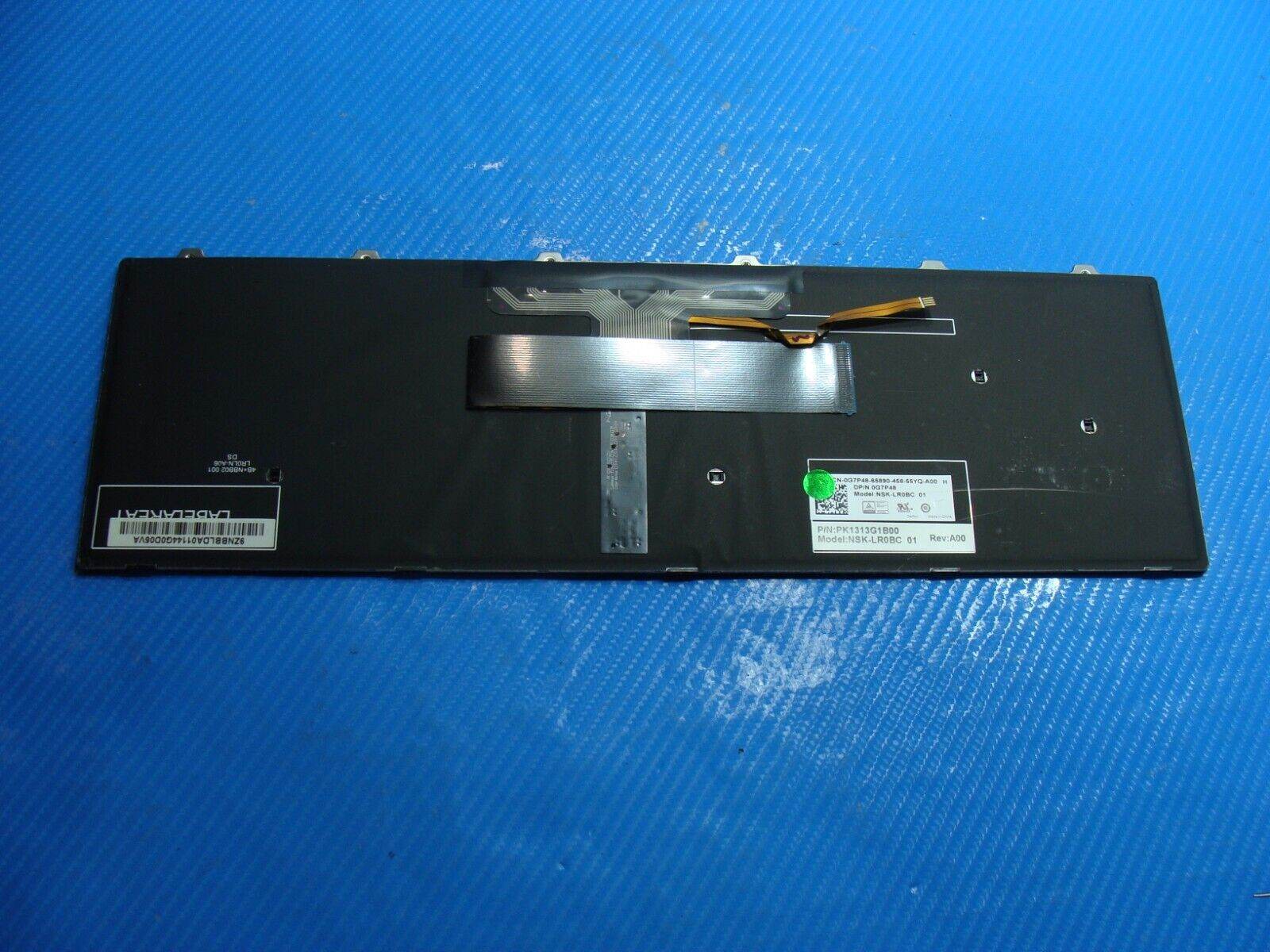 Dell Inspiron 15.6” 5547 US Backlit Keyboard PK1313G1B00 G7P48 NSK ...